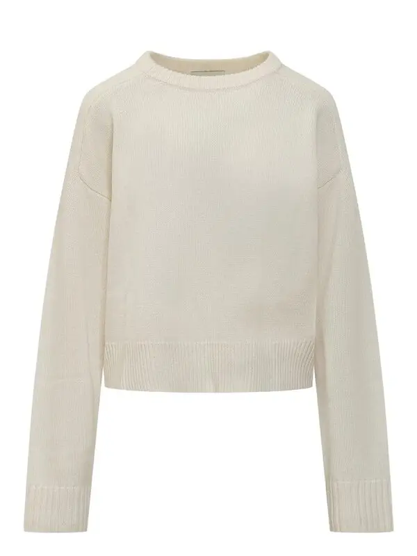 Loulou De Saison Oversized Sweater - White