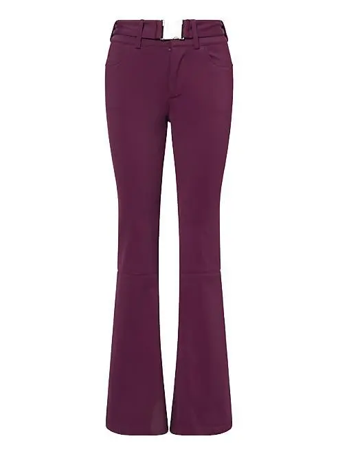 Bo+tee Belted Waterproof Ski Salopettes - Burgundy