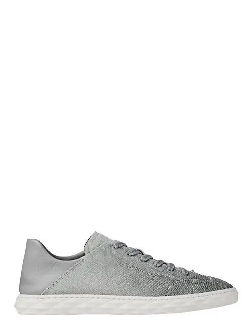 JIMMY CHOO Diamond Flex Denim Suede Trainers - V Dove Mix