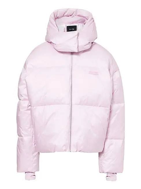 Bo+tee Padded Cropped Ski Jacket - Powder Pink