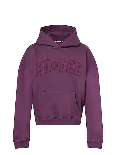 Bo+tee Cotton-blend Hoodie - Purple