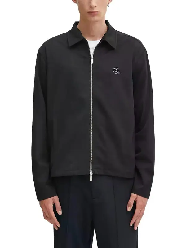 Filling Pieces Twill Coach Jacket - Black