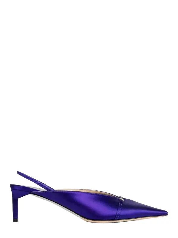 TOM FORD Satin Slingback Pumps - Purple