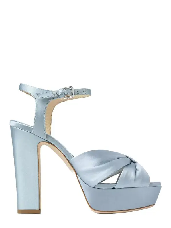 JIMMY CHOO Heloise Platform Sandals - Blue