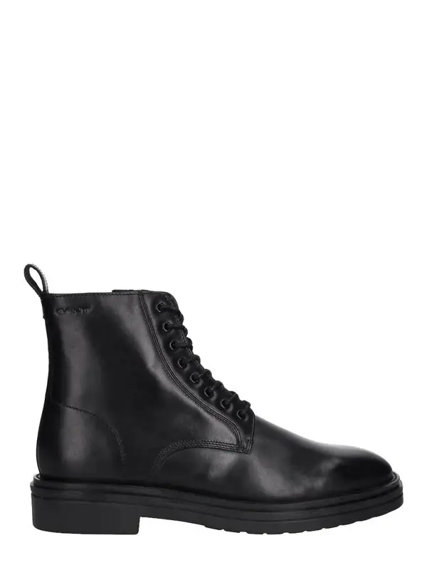 Gant Boggar Lace-up Boots - Black