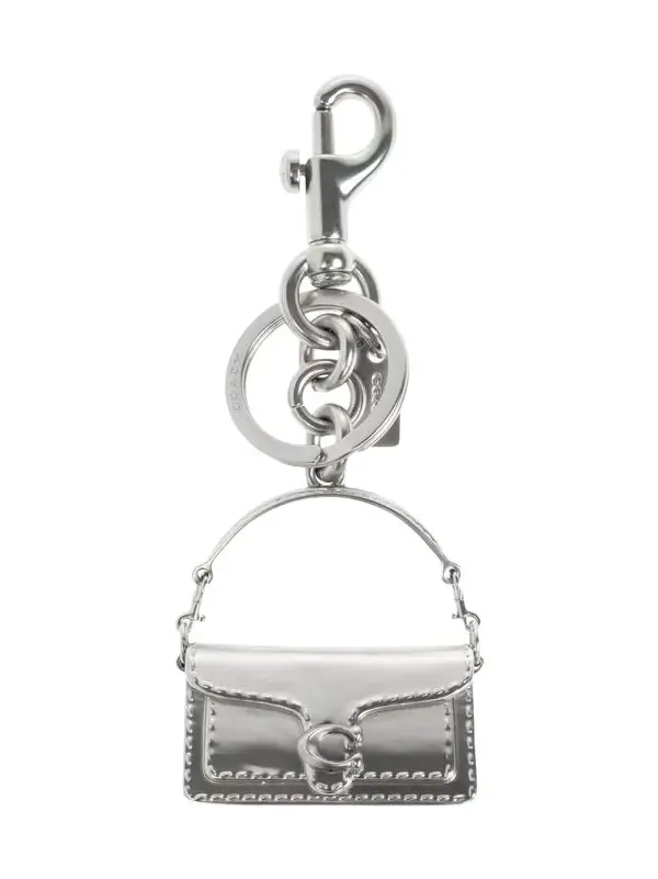 COACH Tabby Bag Charm - Silver
