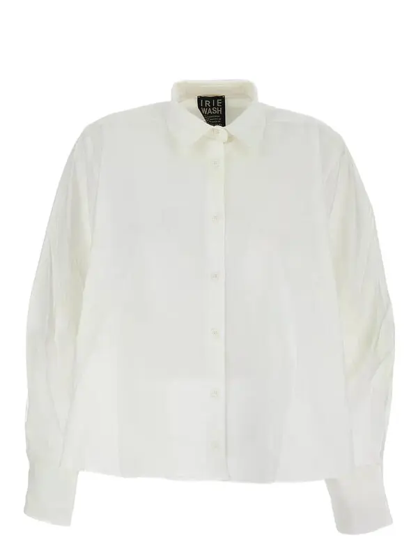 IRIE' Buttoned Long-sleeve Shirt - White
