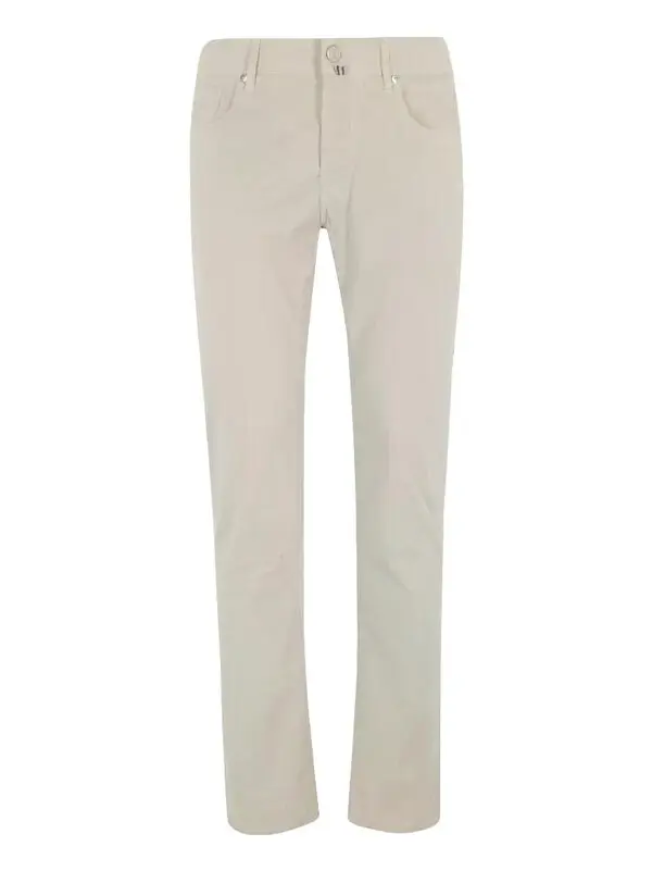 Jacob Cohen Bard Slim Trousers - Neutrals