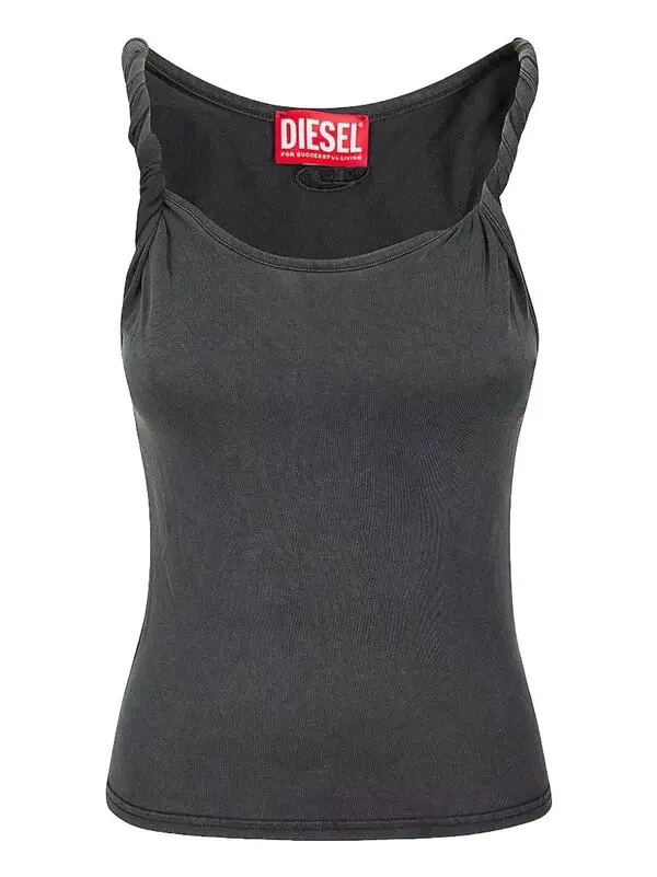 DIESEL® Twist-strap Top - Grey