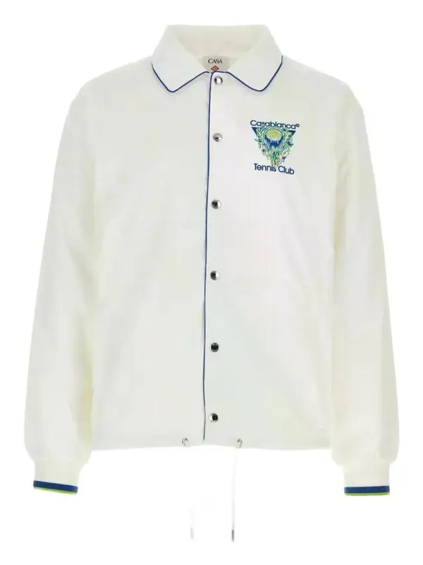 Casablanca Tennis Club Icon Jacket - White