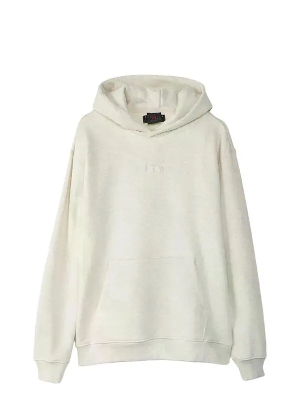 JORDAN Wordmark Fleece Hoodie - Neutrals