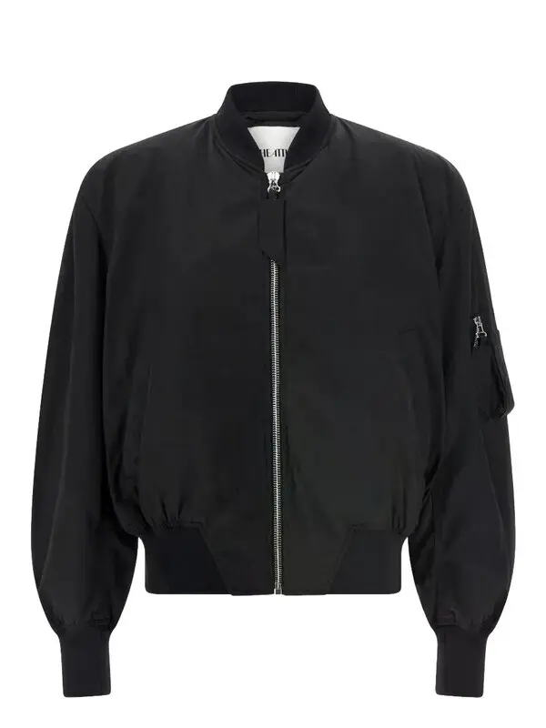 Attico Anja Bomber Jacket - Black