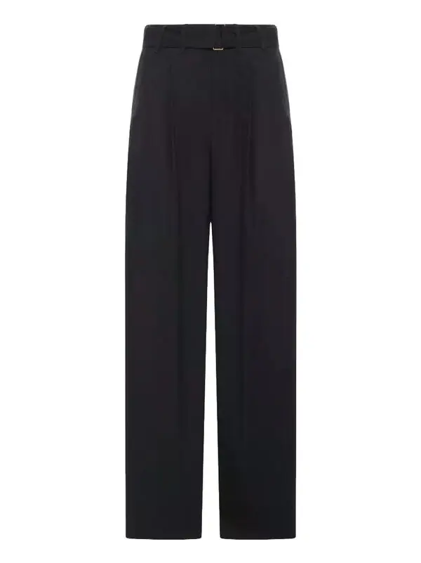 Soeur Gabby Removable-belt Trousers - Black
