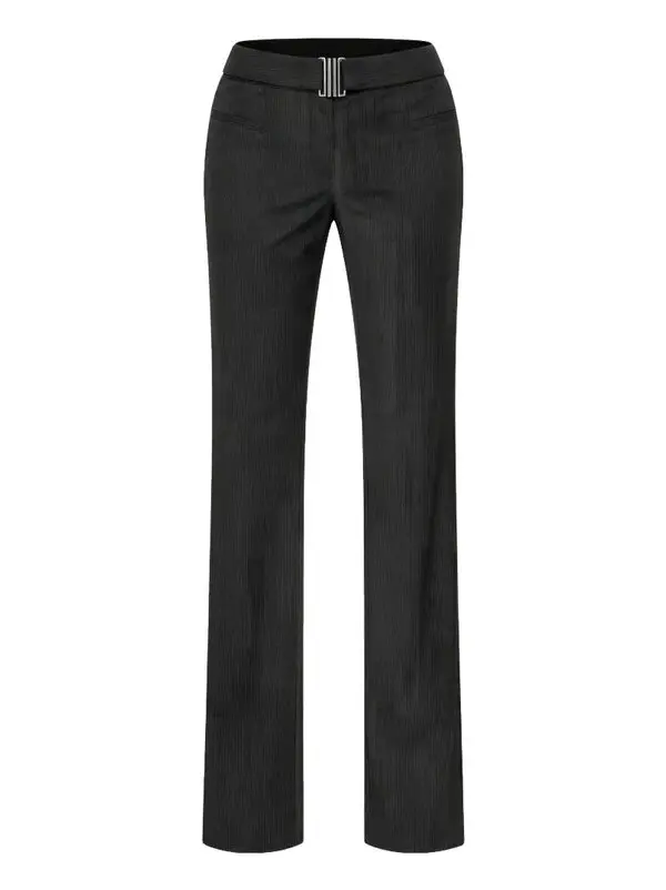REFORMATION Cherie Straight-leg Trousers - Black