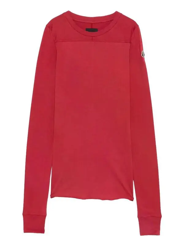 MONCLER + RICK OWENS Long-sleeve T-shirt - Red