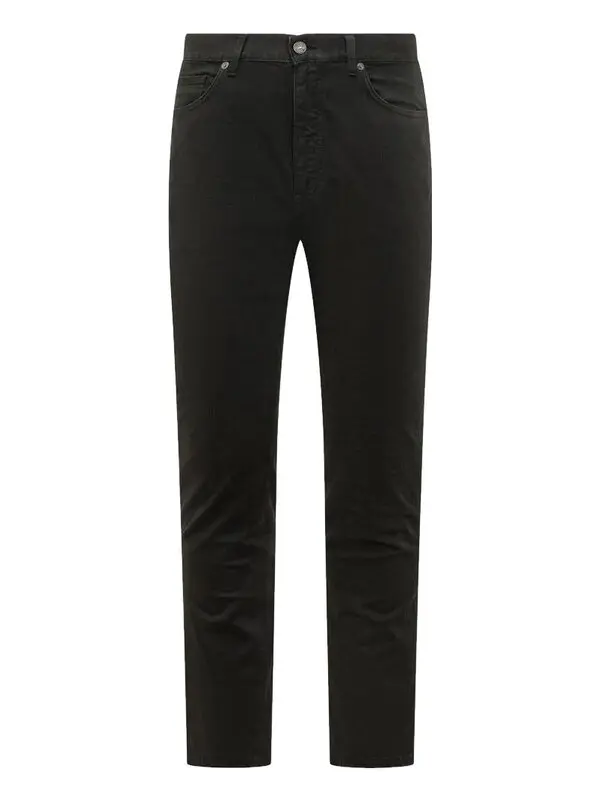 Zegna Five-pocket Stretch Jeans - Black