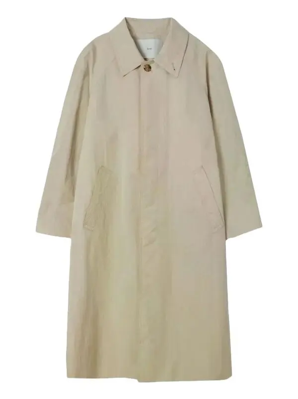 DUNST Single-breasted Coat - Neutrals