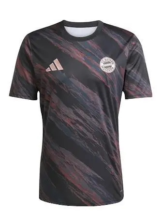 Adidas Fc Bayern 25/26 Prematch Jersey - Black