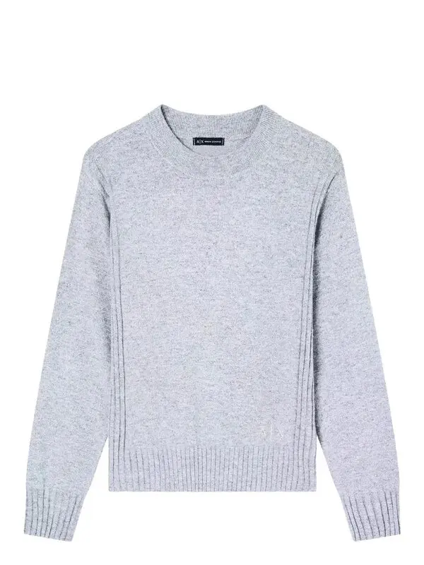 Armani Exchange Crew Neck Sweater - Grey