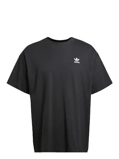 Adidas Trefoil Essentials Oversized Tee Shirt - Black