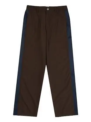 ERIC EMANUEL Ee Baseball Pants - Chocolate/navy Blue