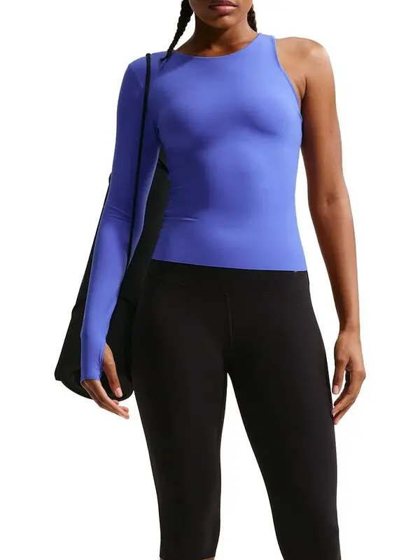 Nike Zenvy Dri-fit Single Long-sleeve Top - Sapphire