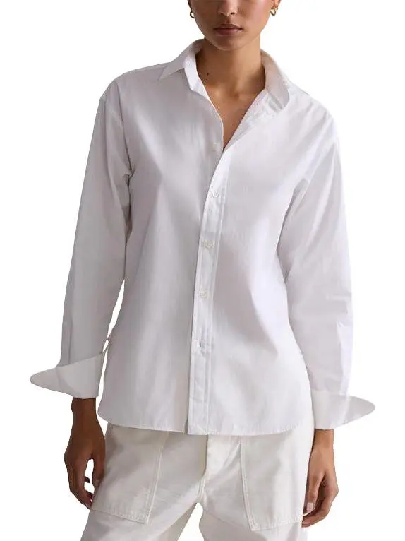 Polo Ralph Lauren Relaxed Fit Cotton Button-up Shirt - White