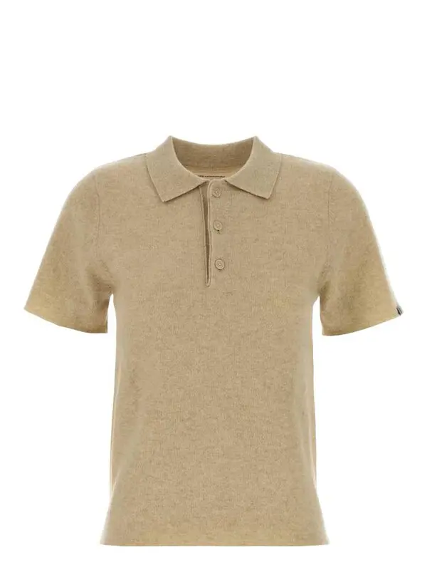 EXTREME CASHMERE X Salamander Polo Shirt - Beige O Tan