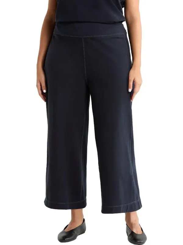 Lyssé Jovie Reversible Crop Wide Leg Pants - Tn Gm