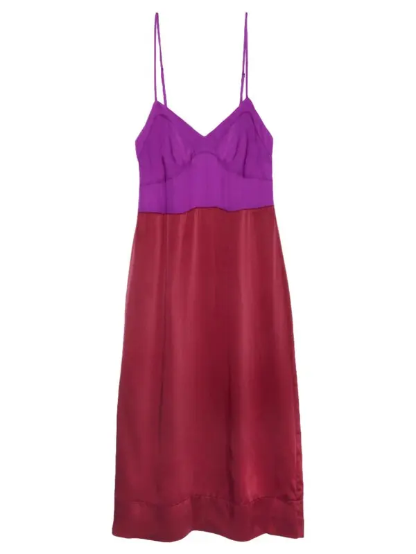 Araks Ingrid Slip Dress - Purple