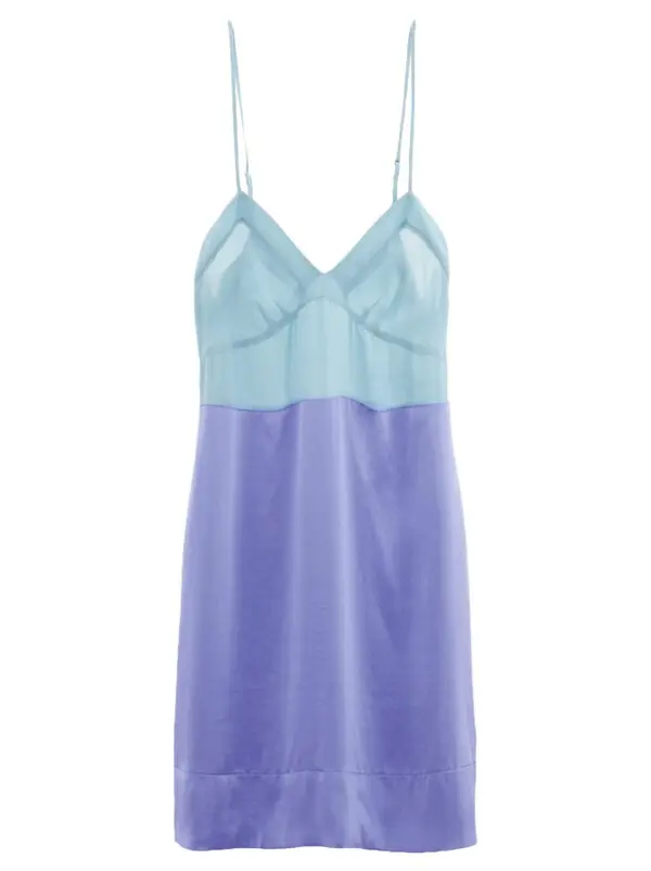 Araks Holly Silk Slip - Blue