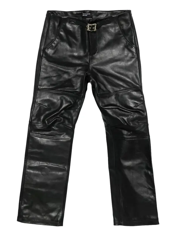 Enfants Riches Déprimés Panelled Trousers - Black