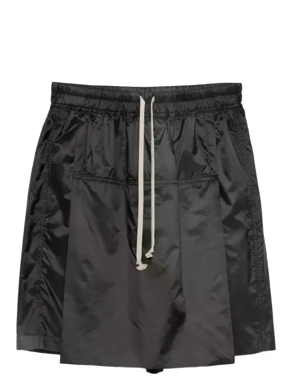 MONCLER + RICK OWENS Drawstring Detail Knee-length Shorts - Black