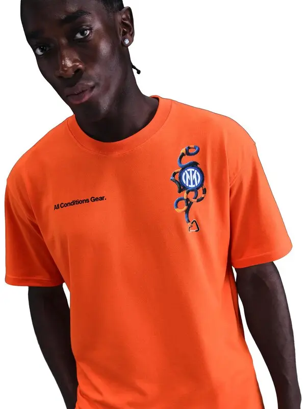 Nike Inter Milan Soccer T-shirt - Orange