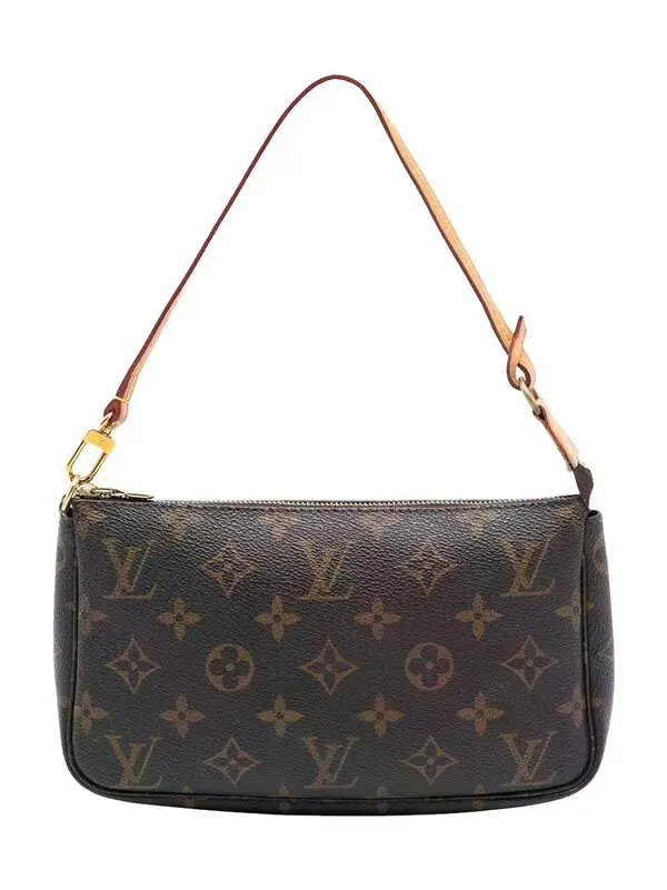 LOUIS VUITTON 2000 Monogram Pochette Accessoires - Brown