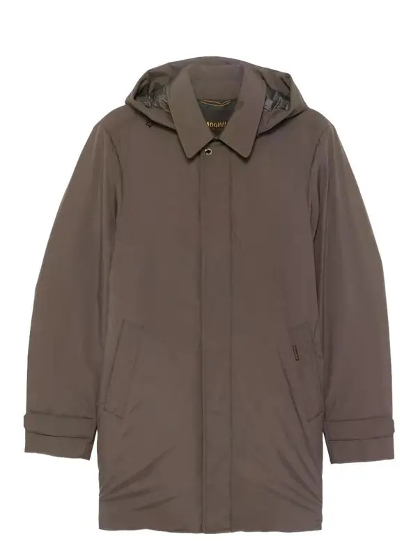 MOORER Vido Skt Padded Coat - Brown