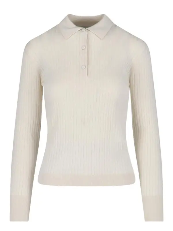Max Mara Gitano Polo Shirt - Cream