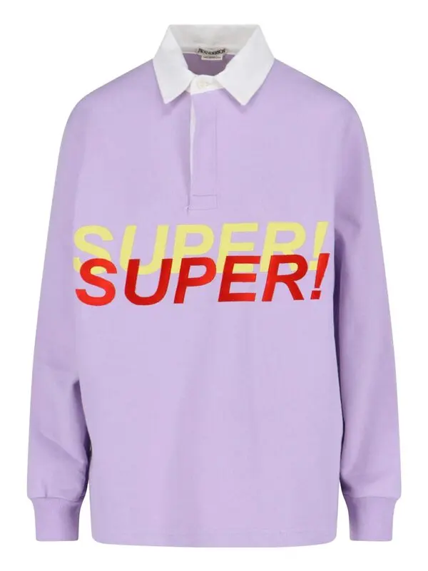 JW Anderson Super Super Rugby Jersey - Purple