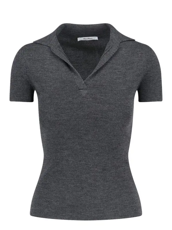 Max Mara Albero Polo Shirt - Gray