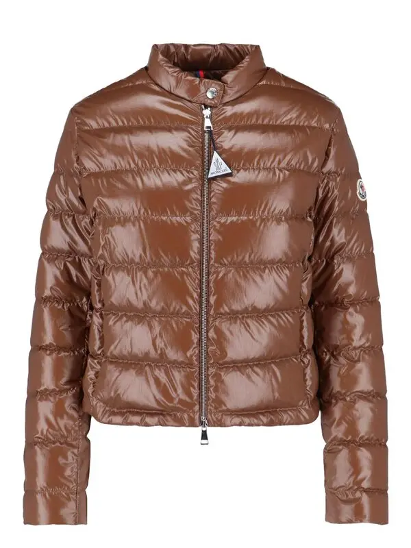 Moncler Padded Down Jacket - Brown