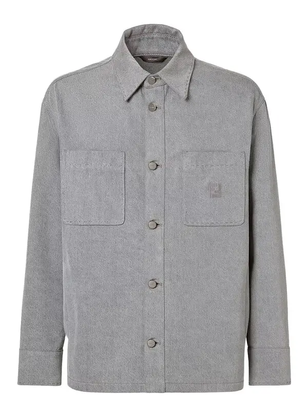 Fendi Denim Jacket - Grey