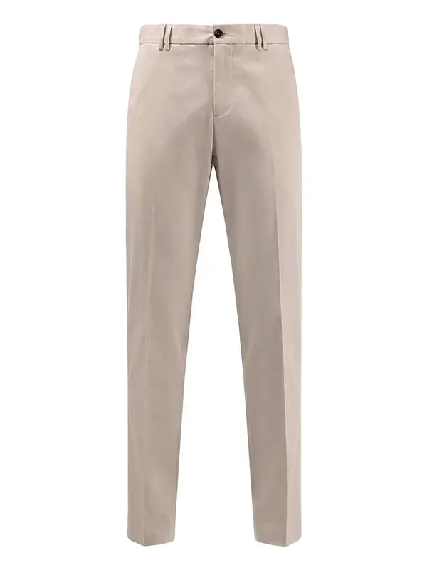PT TORINO Michael Reworked Linen And Cotton Trousers - Beige