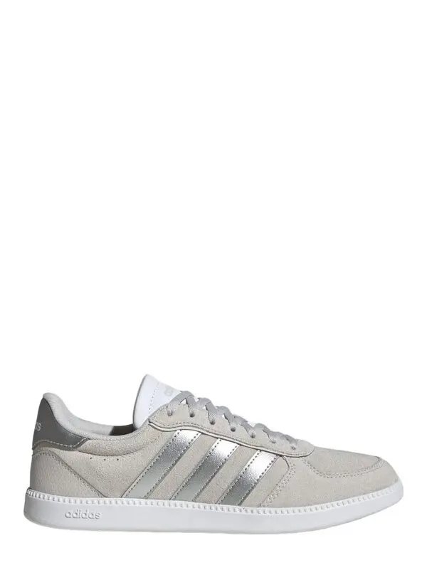 Adidas Breaknet Sleek Sneakers - Grey One / Silver Metallic / Cloud White
