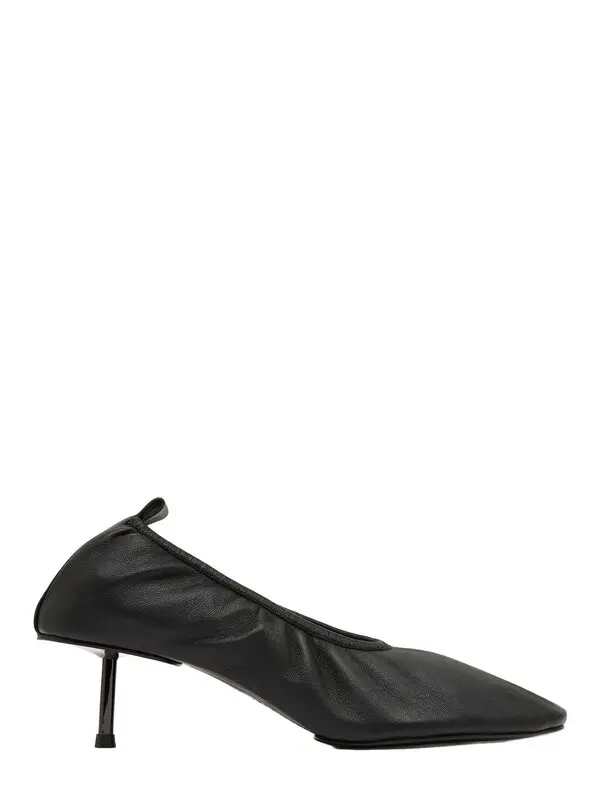 ST AGNI Classic Ballet Heel - Black