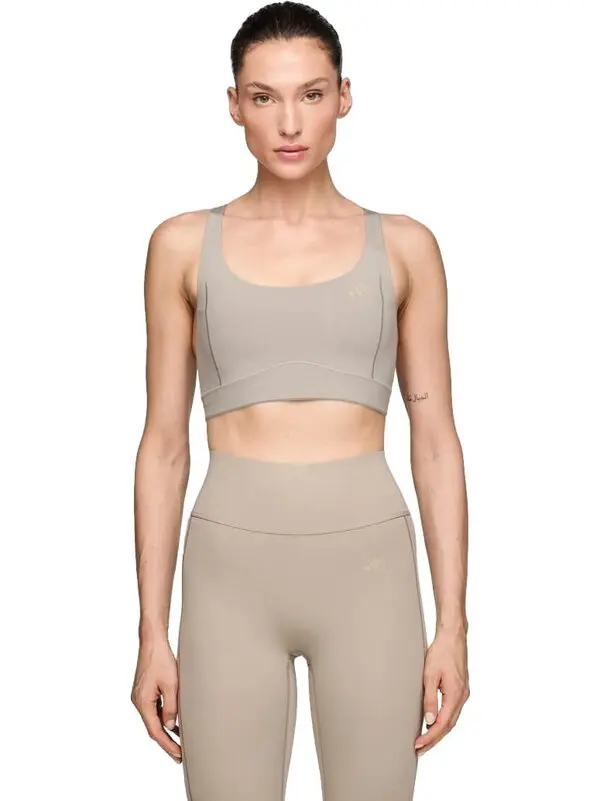 Adidas X Entire Studios Optime Training Bra Medium Support - Putty Beige