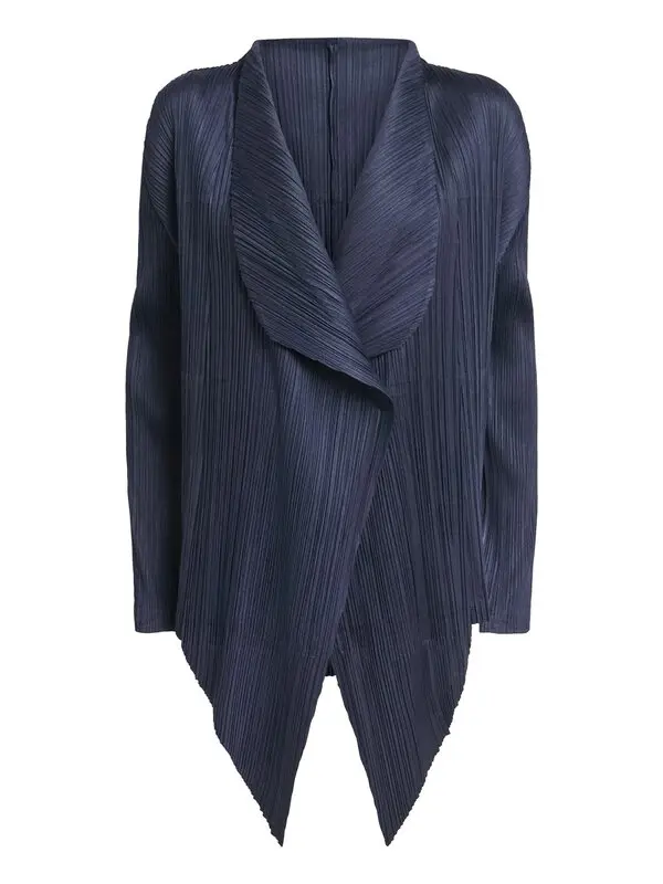 Issey Miyake January Monthly Colours Cardigan - Blue