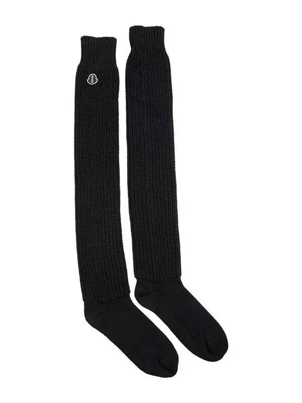 Rick Owens X Moncler Hiking Socks - Black