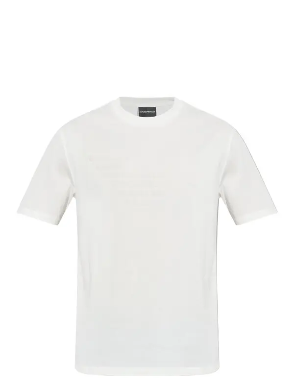 Emporio Armani T-shirt With Logo - White