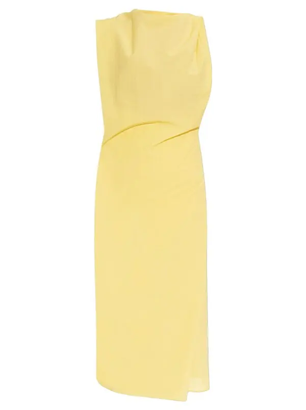 Jacquemus Sleeveless Midi Dress - Yellow