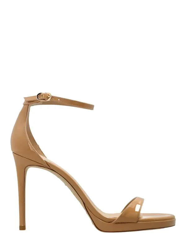 STUART WEITZMAN Nudist Heeled Sandals - Beige